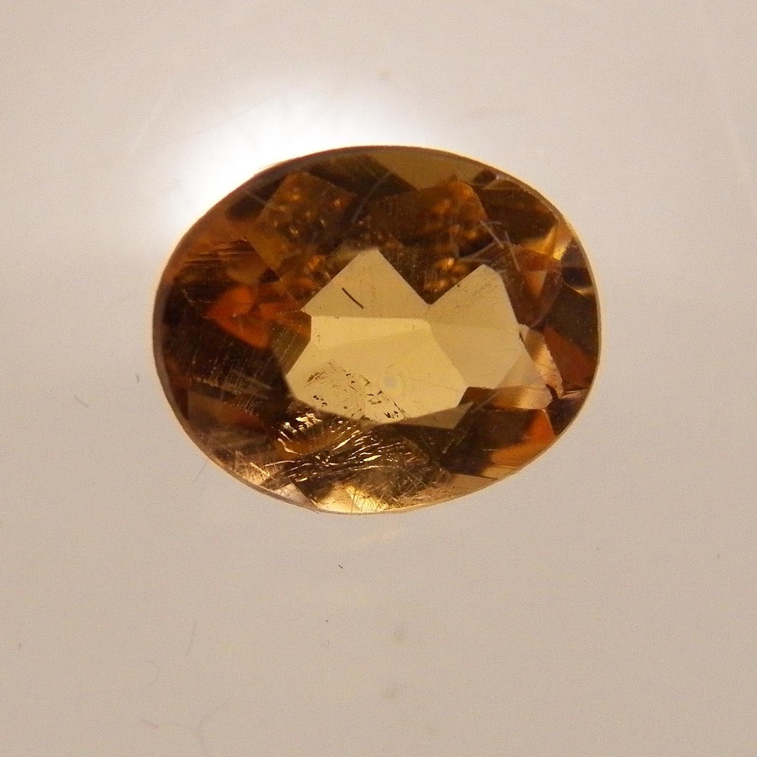Natural, Imperial Topaz, 1.07 Carat, Golden Peach Color, VS, Pear Shape ...