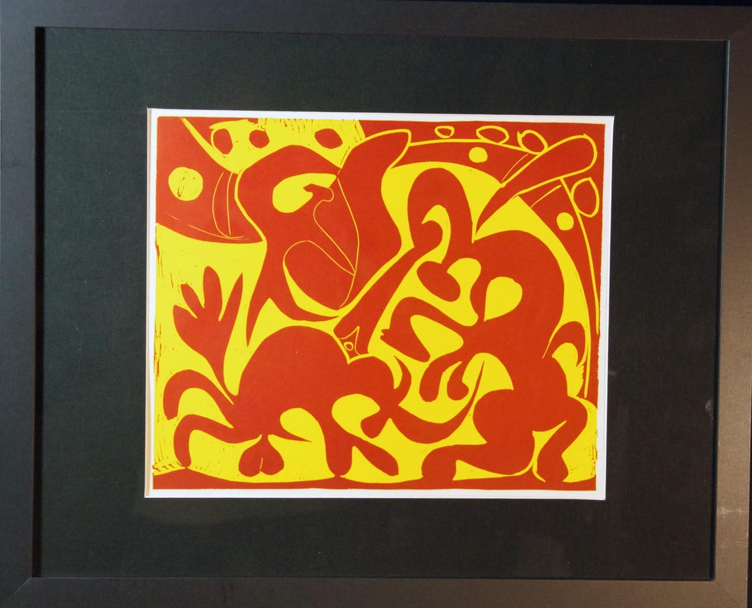 Pablo Picasso, Linocut, 1963, Edition 103 of 520, Title Picador Picando ...