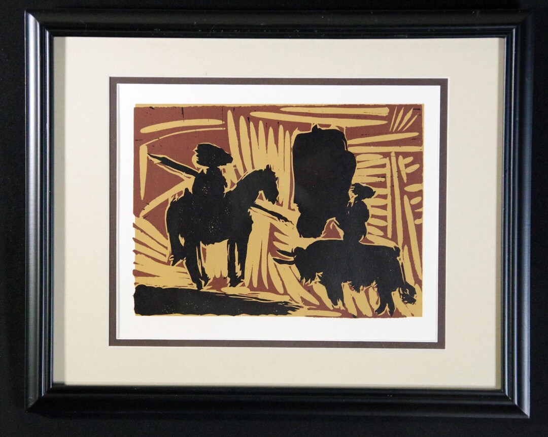 Pablo Picasso, Linocut, 1963, Edition 103 of 520, , Letter of ...