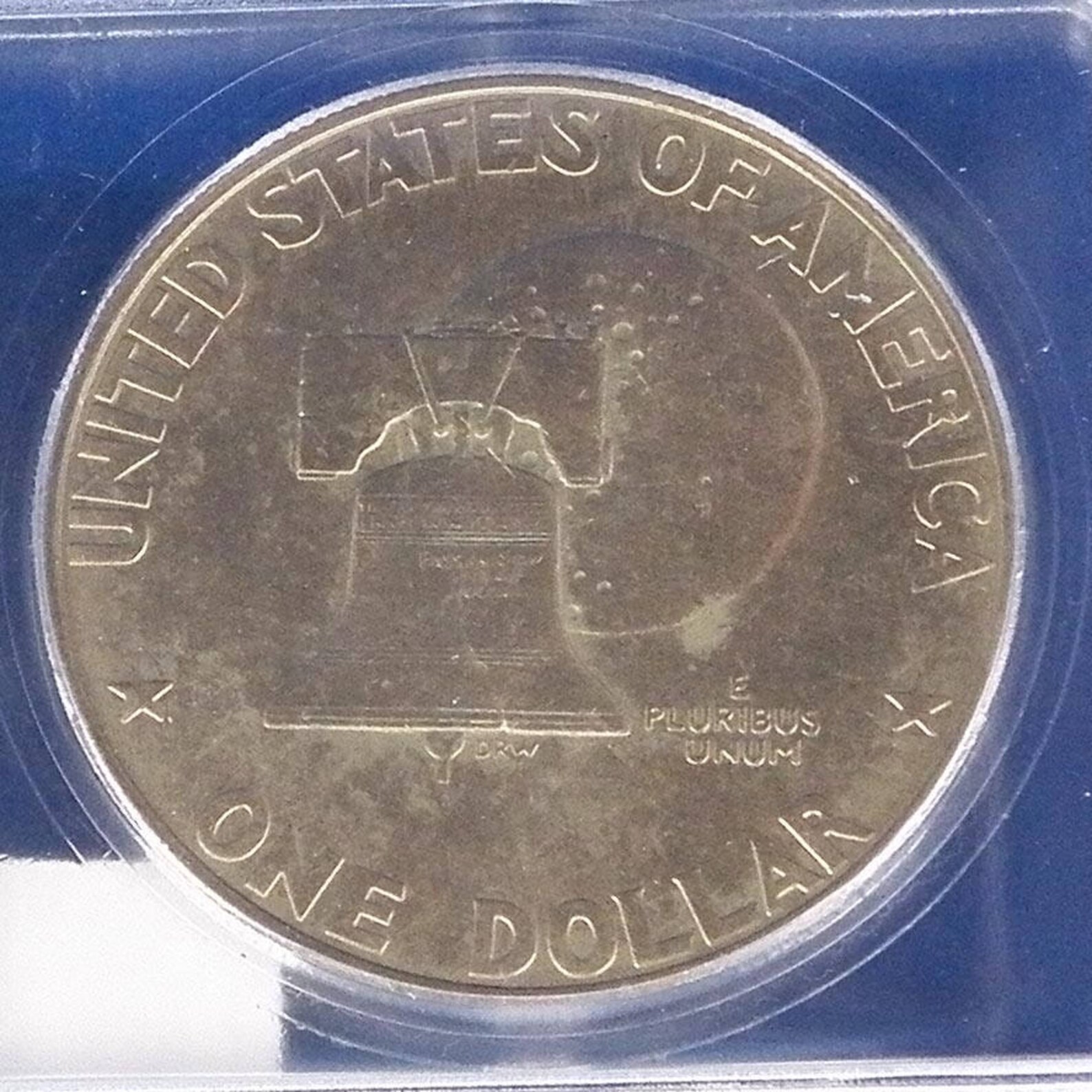 1977 Eisenhower Clad Silver Dollar ICG MS64 Graded in | Etsy