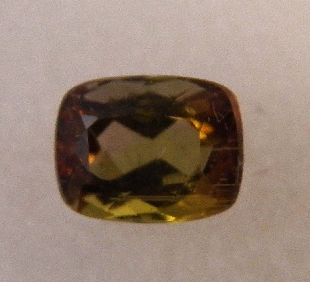 Natural, Andalusite, Brown, Yellow, Green, VVS, Cushion Cut, Faceted ...
