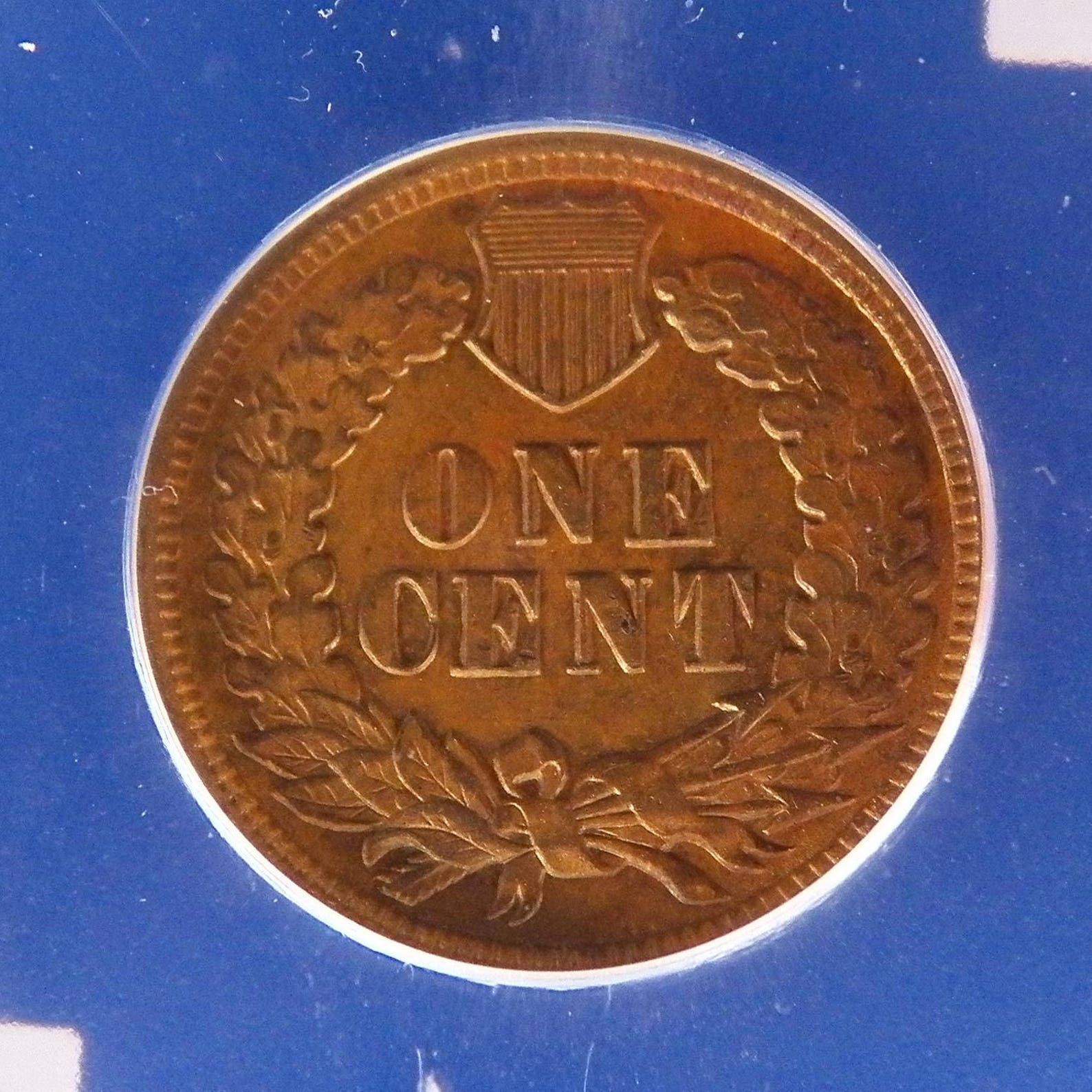 1902 Indian Wheat Penny ICG MS62 BN Graded in Holder | Etsy