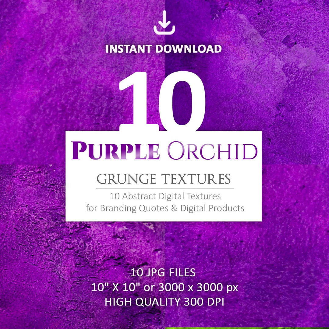 Purple Orchid Grunge Backgrounds | Rich Violet Abstract Textures ...