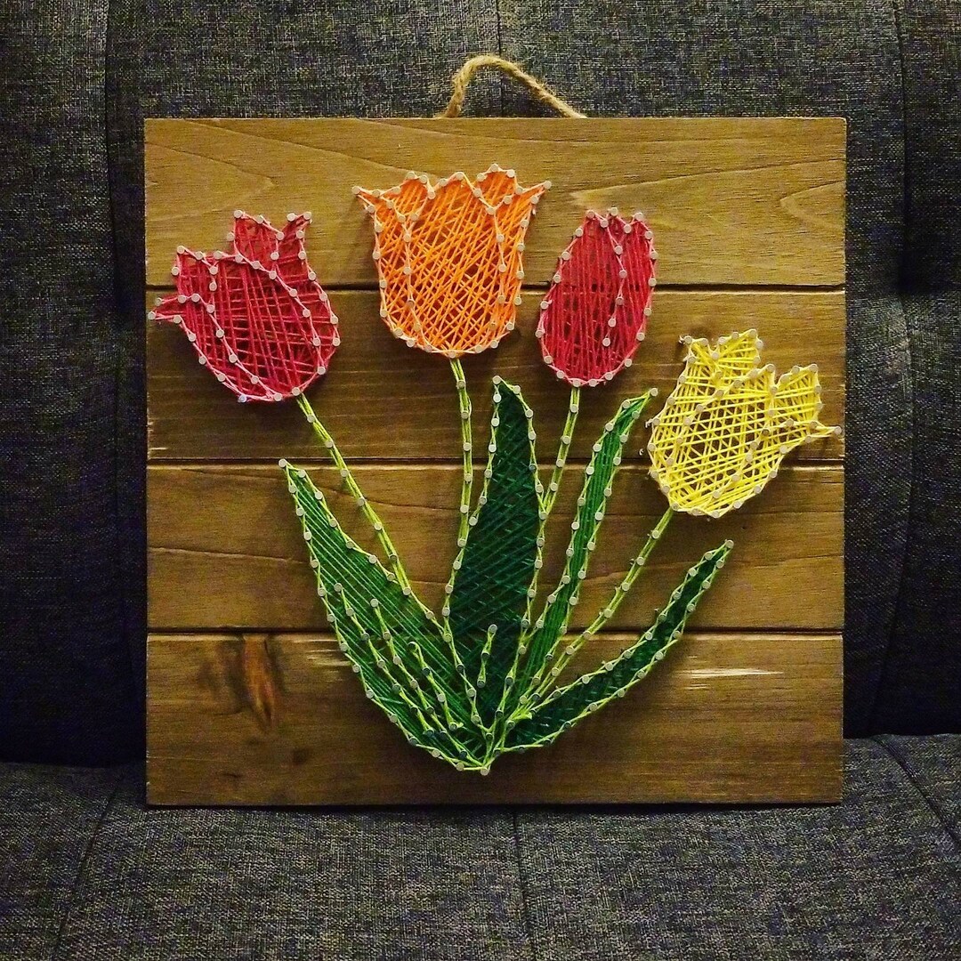 Tulip String Art - Etsy