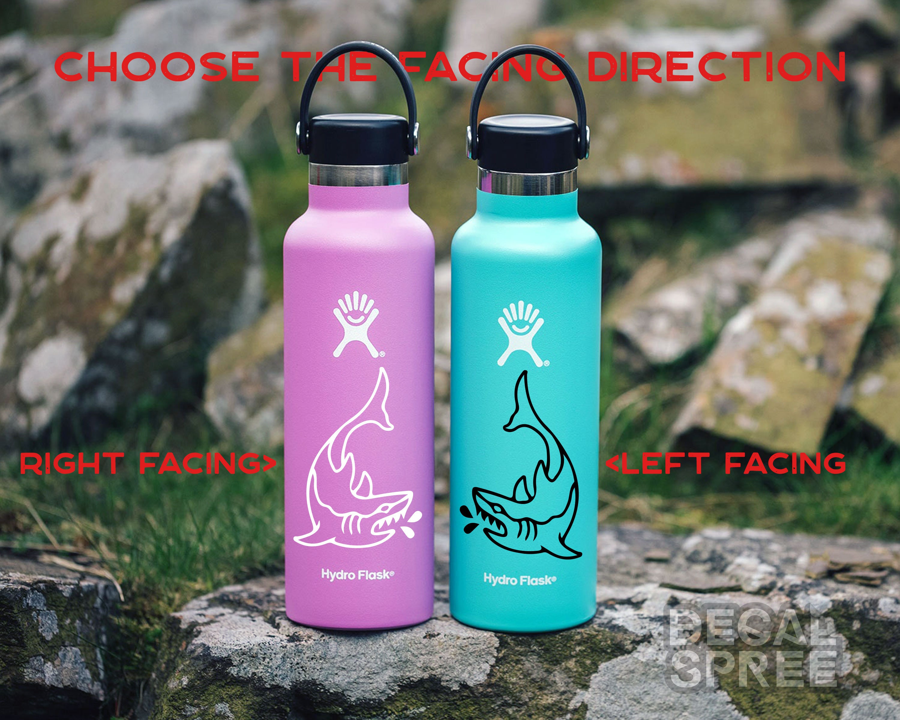 DECAL shark Attack Vinyl Decal Tattoo Decal Shark Decal - Etsy