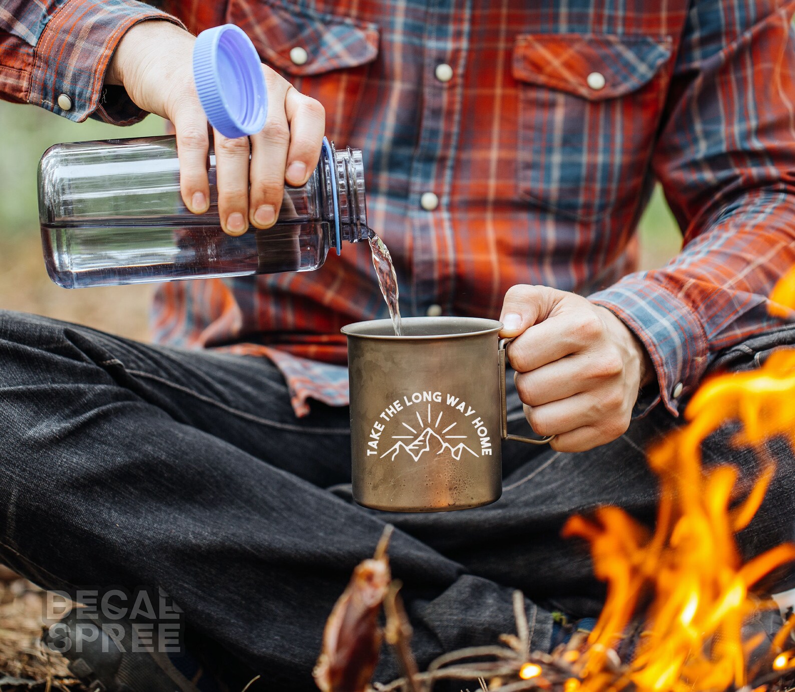 DECAL [long Way Home] Vinyl Decal | Nature Decal | Adventure Decal ...
