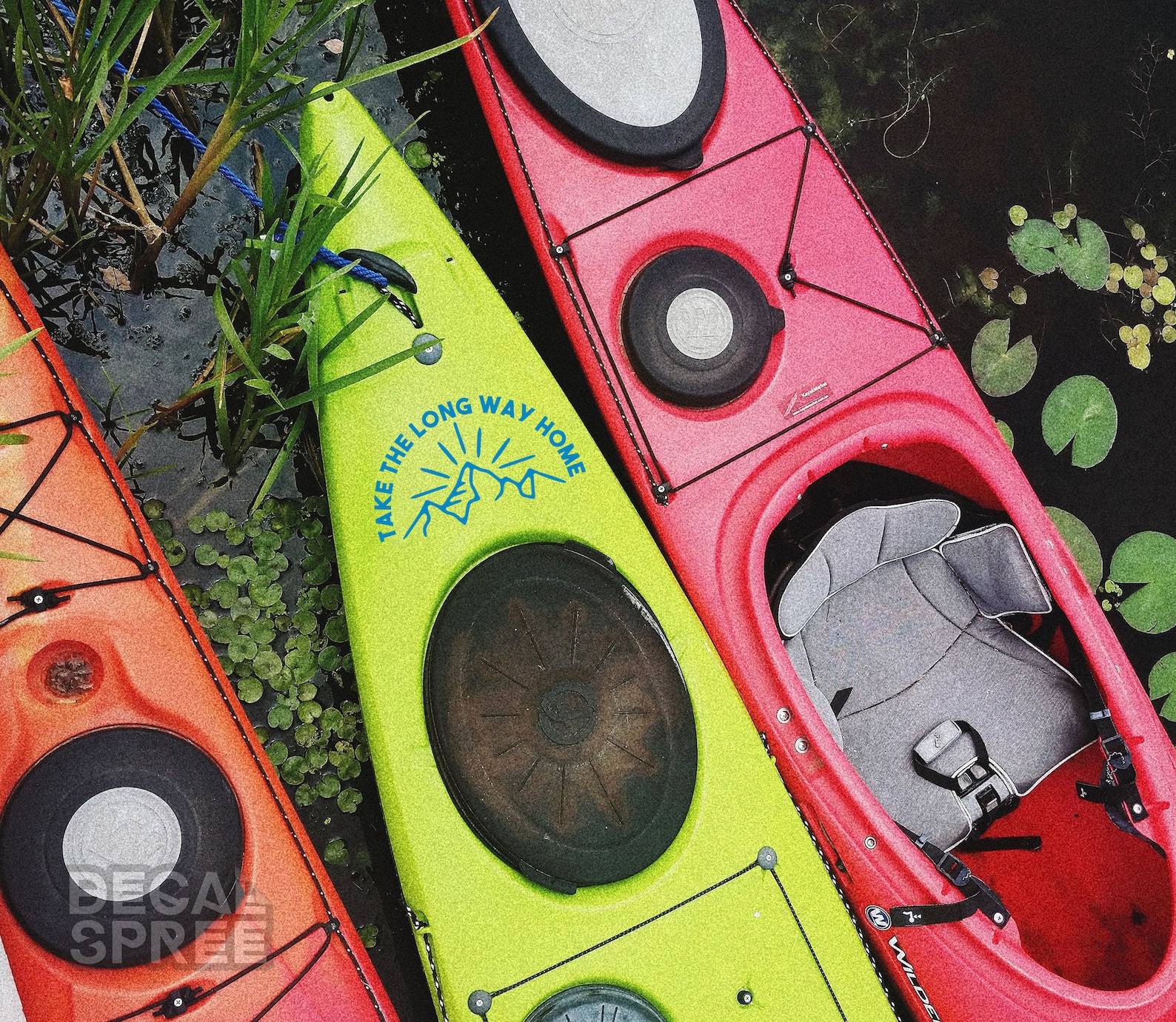 DECAL long Way Home Vinyl Decal Nature Decal Adventure - Etsy