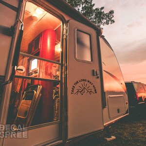 DECAL [long Way Home] Vinyl Decal | Nature Decal | Adventure Decal ...