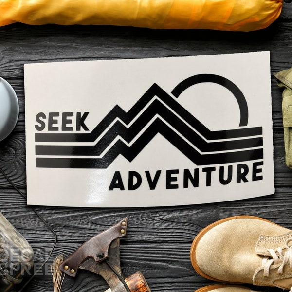 Adventure Decal - Etsy