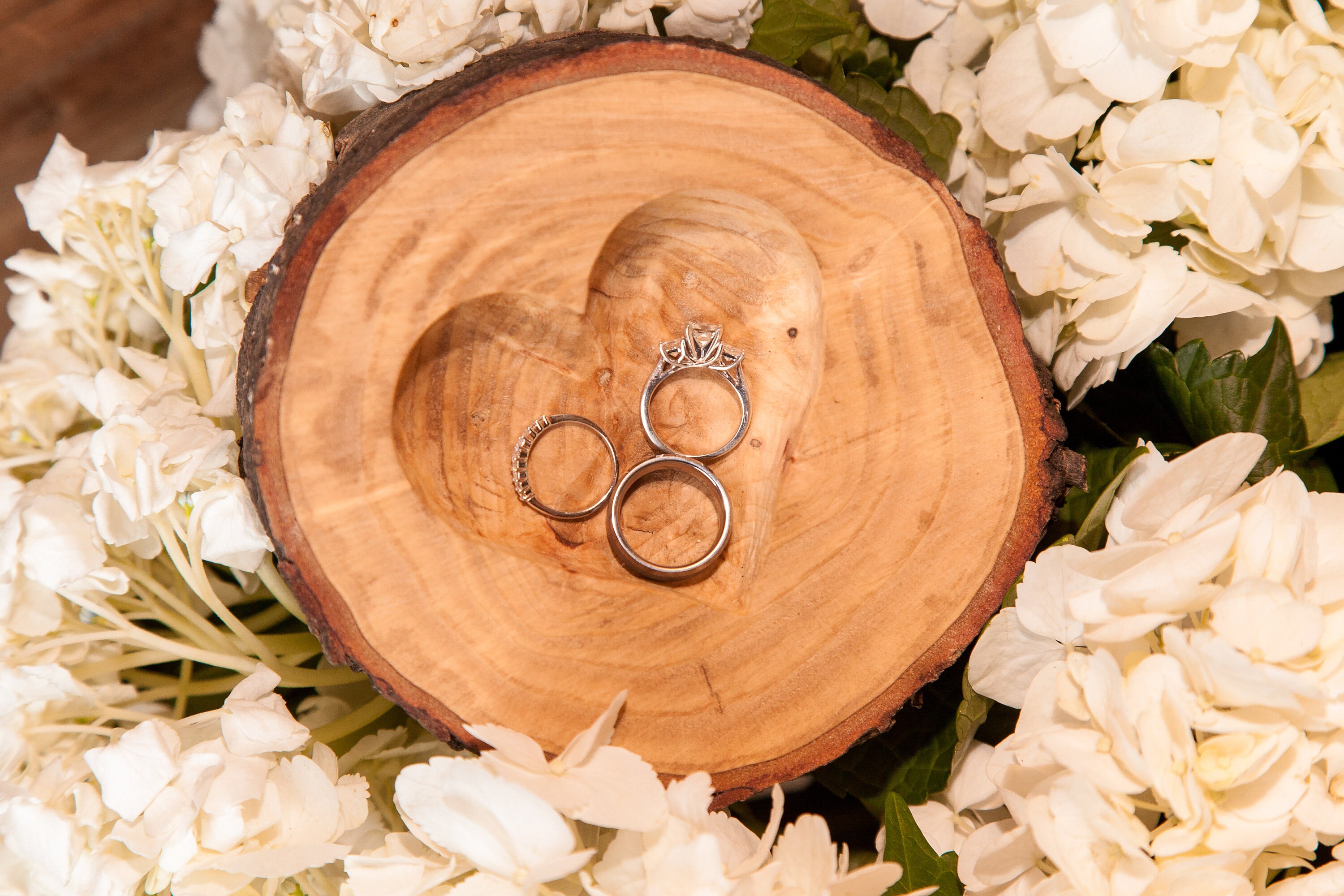 Heart Shaped Ring Tray for Rustic Woodsy Wedding Handmade From a Pine ...