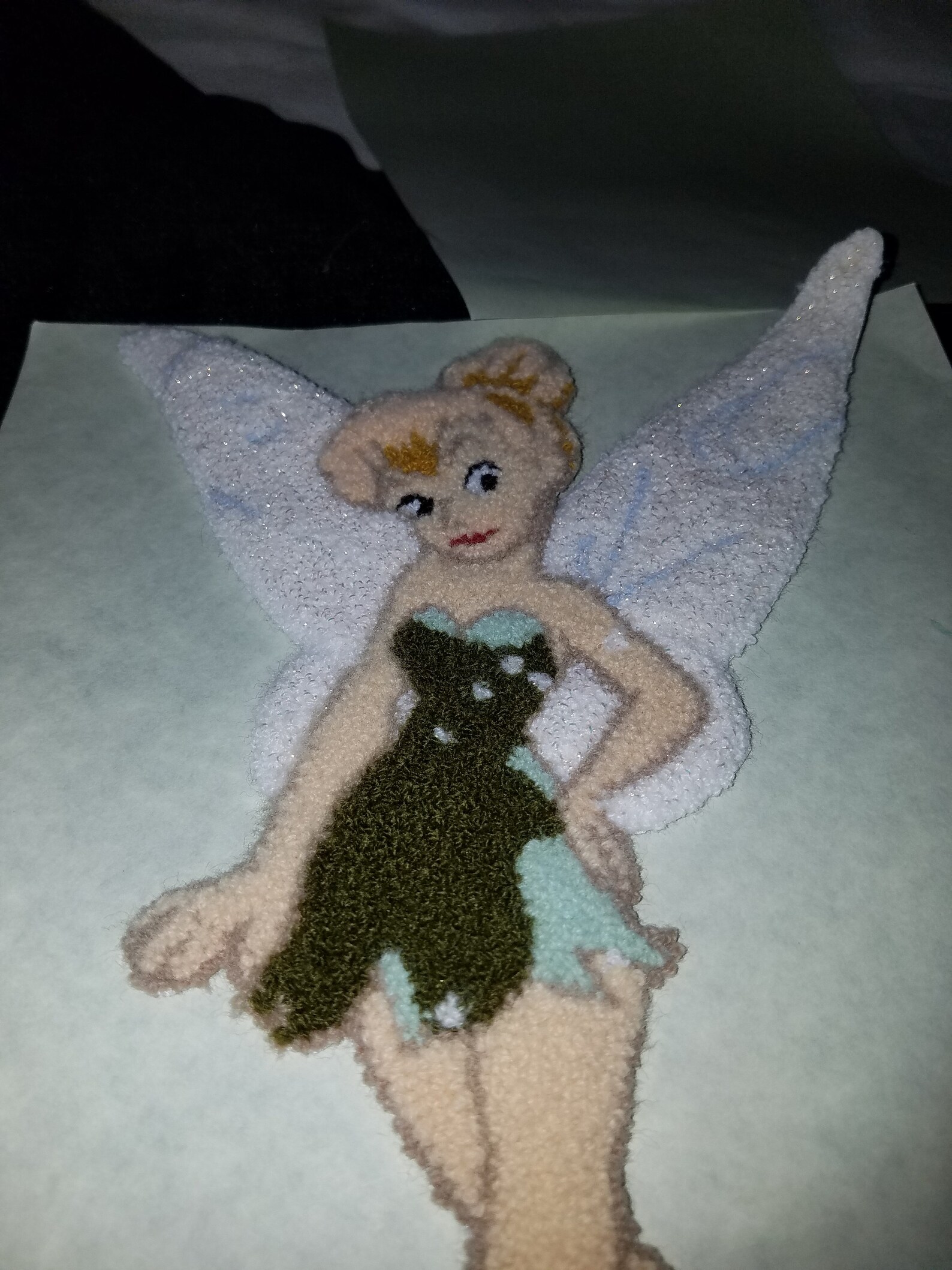 Disney Tinkerbell Fairy Handmade Patch - Etsy