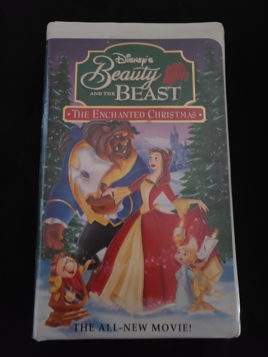Disney Beauty and the Beast Enchanted Christmas Vhs - Etsy