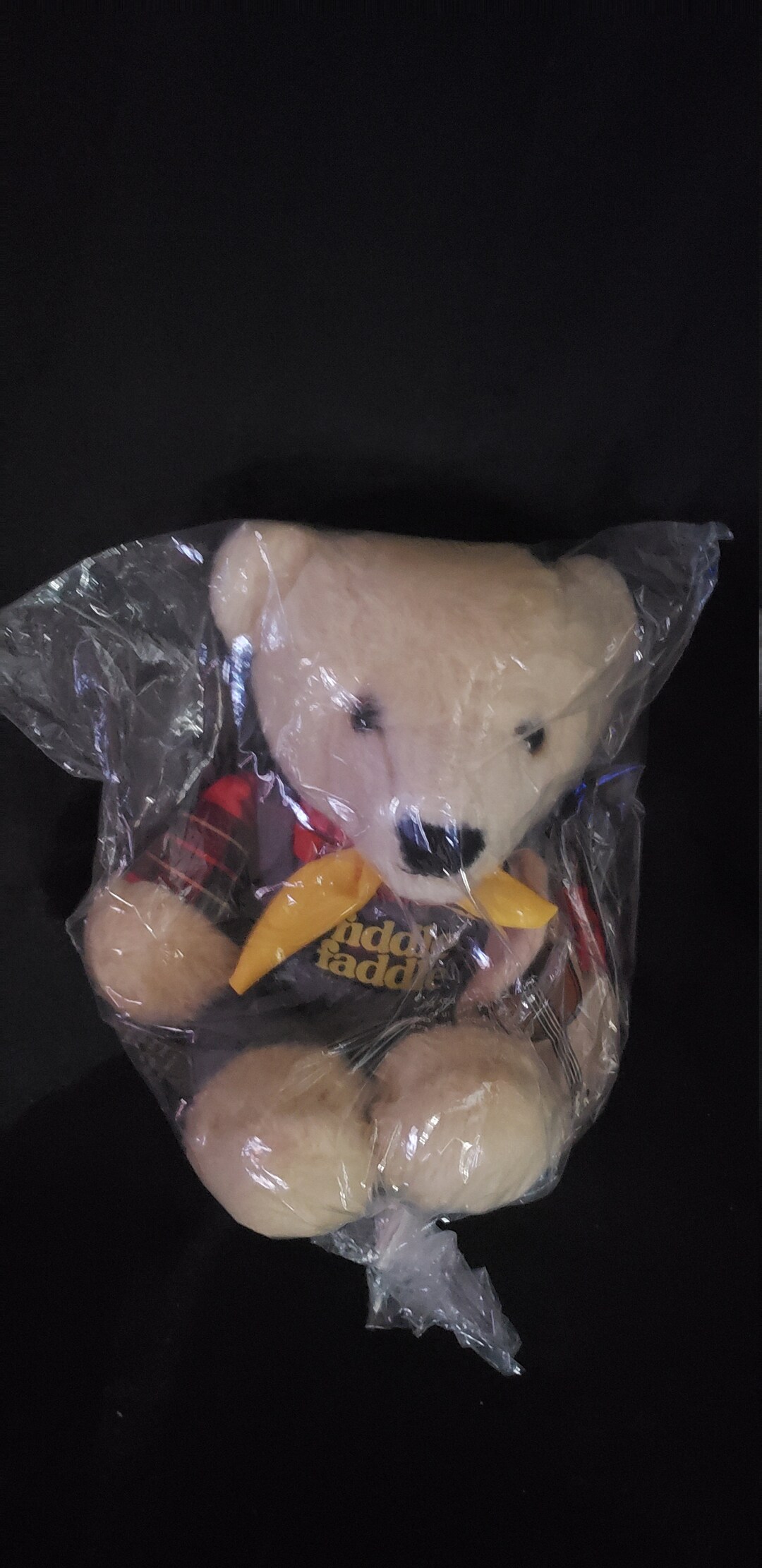 Fiddle Faddle Bear Plushie 1986 - Etsy