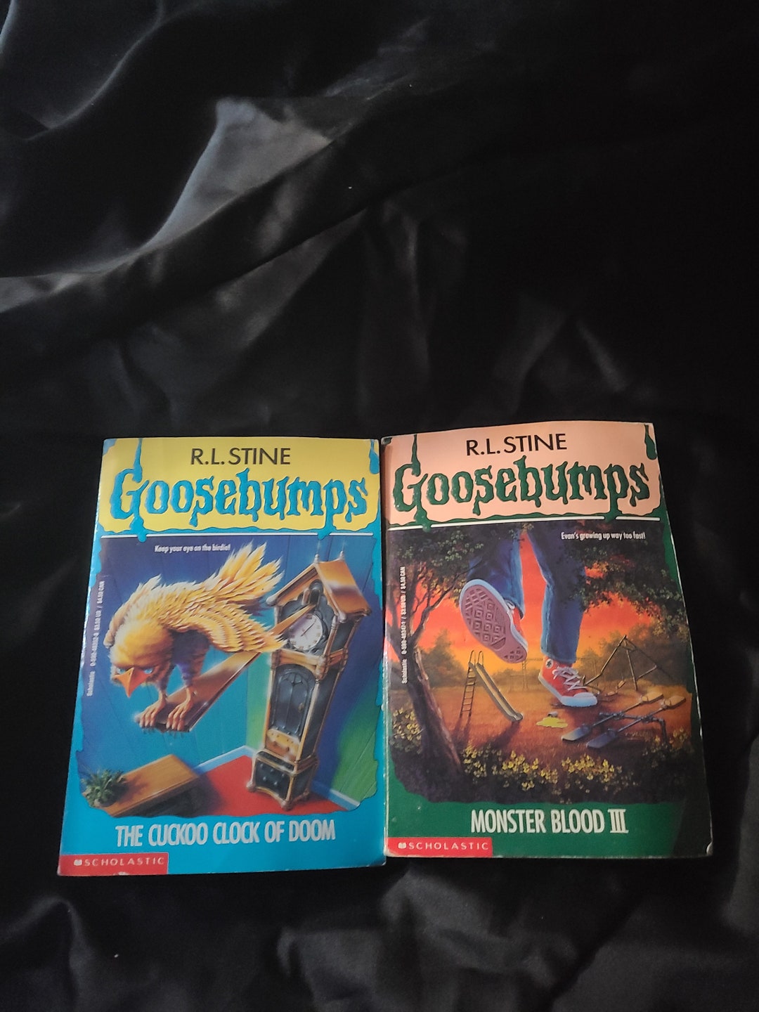 Goosebumps R.L. Stine Book Set - Etsy