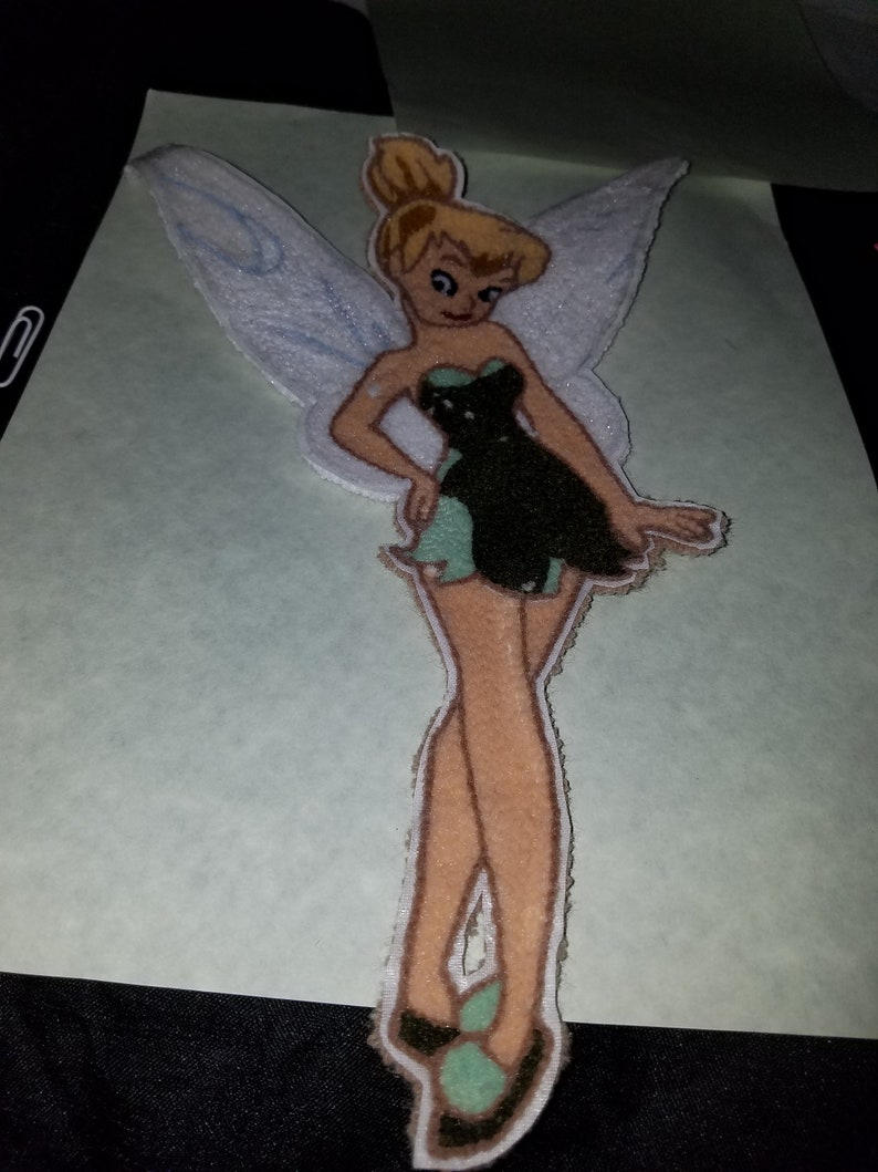 Disney Tinkerbell Fairy Handmade Patch - Etsy