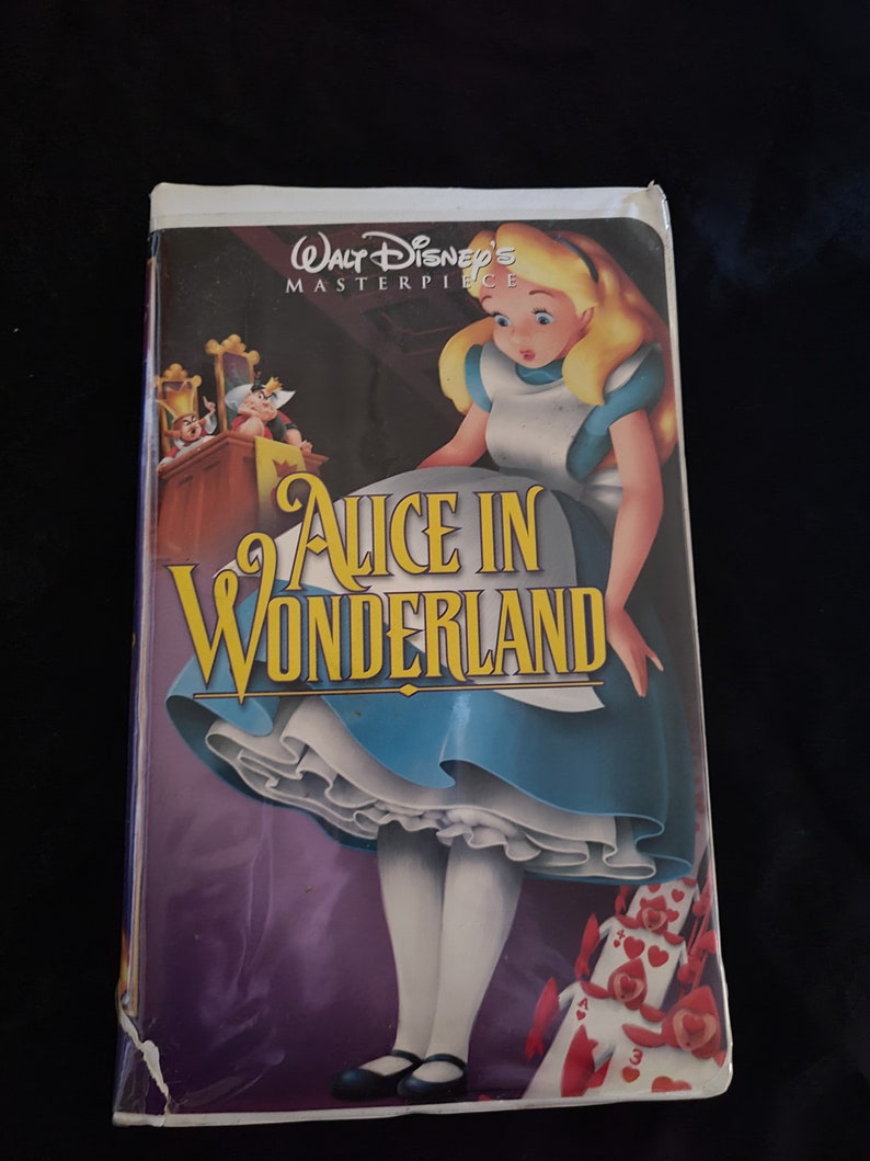 Disney Masterpiece Alice in Wonderland Vhs - Etsy