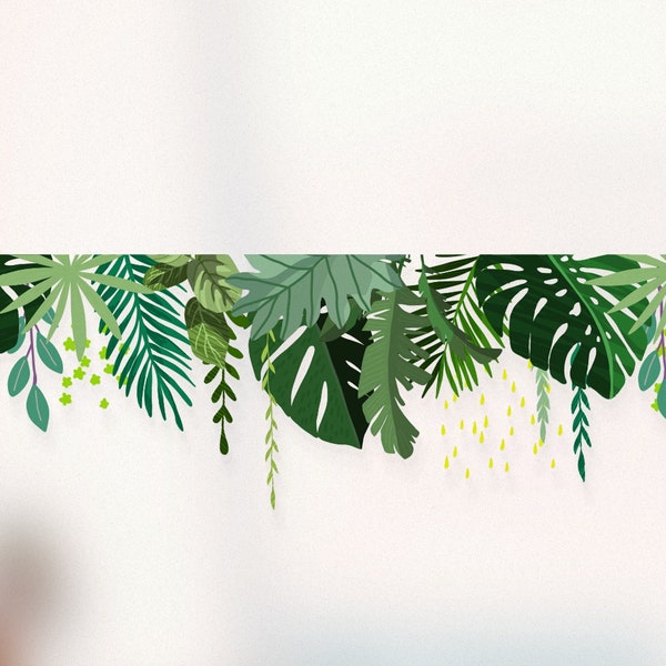 Jungle Wall Decals - Etsy UK
