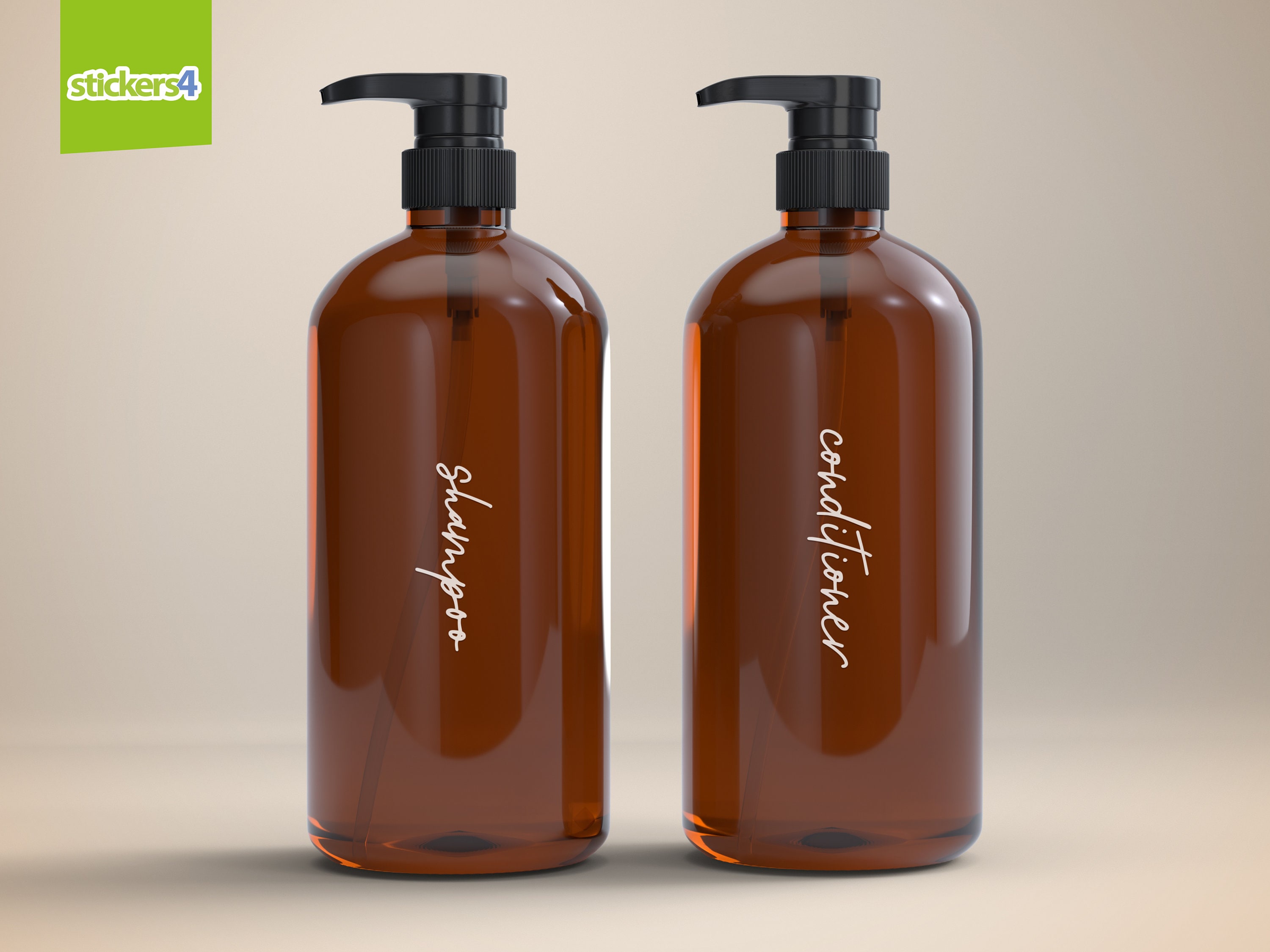 Bathroom Script Font Labels: Home Edit Style, Water Resistant - Etsy