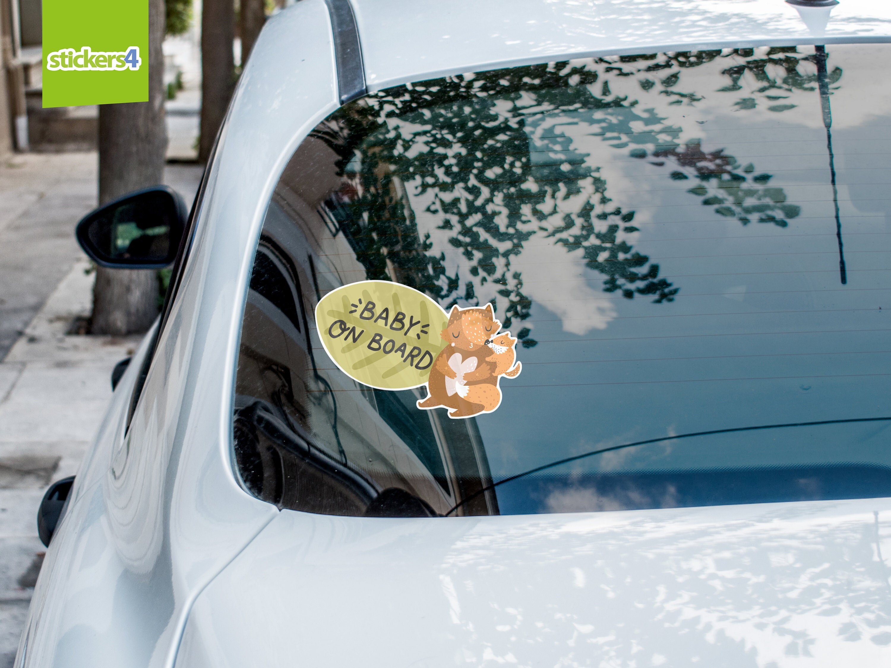 Baby on Board Sticker Cute Scandi Design Baby on Board - Etsy
