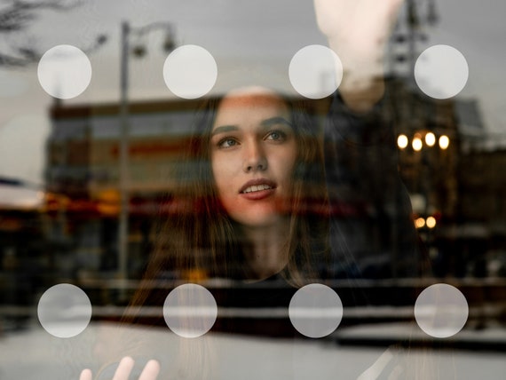 Glass Awareness Stickers Glass Safety for Home & Business | Etsy