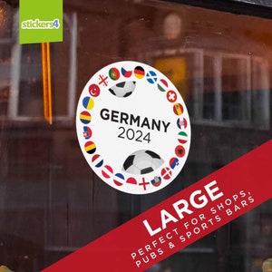 Germany 2024 Roundel Window Sticker - Etsy