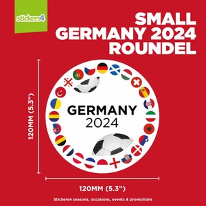 Germany 2024 Roundel Window Sticker - Etsy