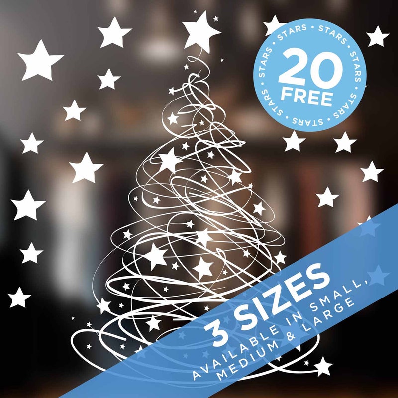 Christmas Window Cling - Etsy