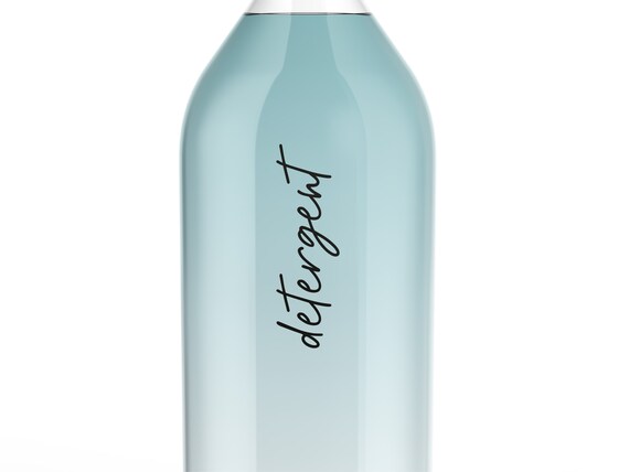 Laundry & Cleaning Script Font Labels Home Edit Style Labels - Etsy