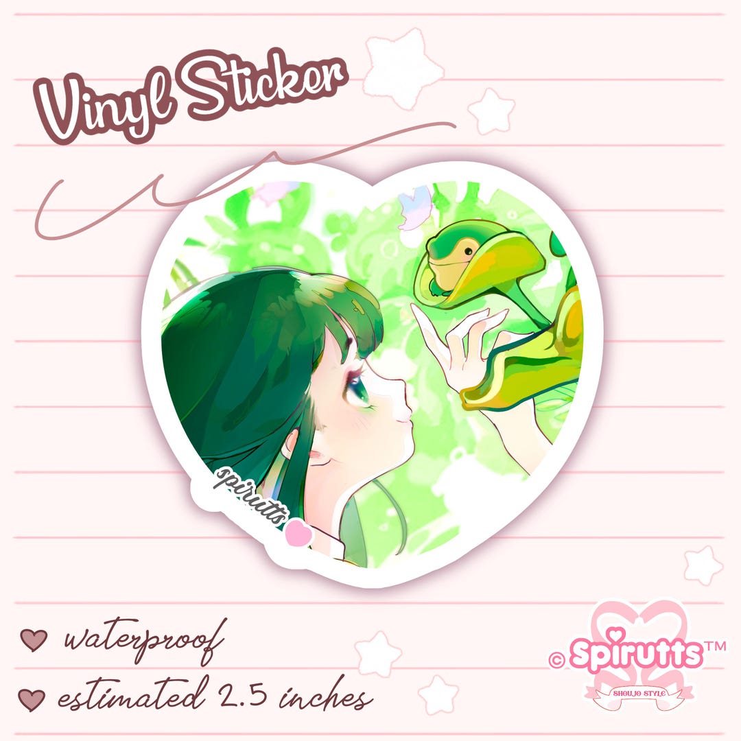STICKER - Shoujo Froppy and Frog - Glossy / Vinyl / Peelback ...