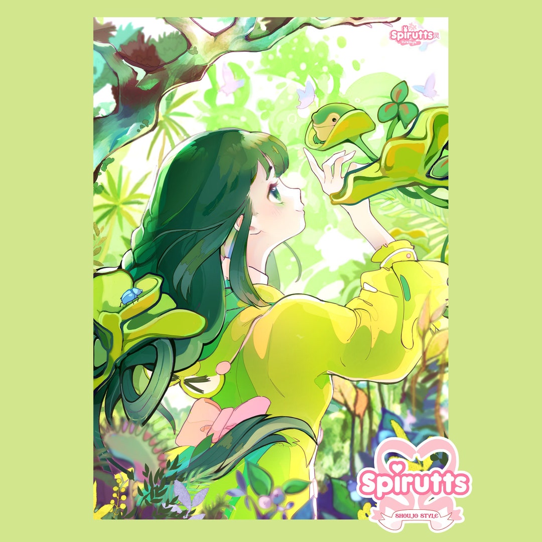 PRINT/POSTER - Froppy's Forest Day Out! - Thick Glossy Paper/a4/a3/a5 ...
