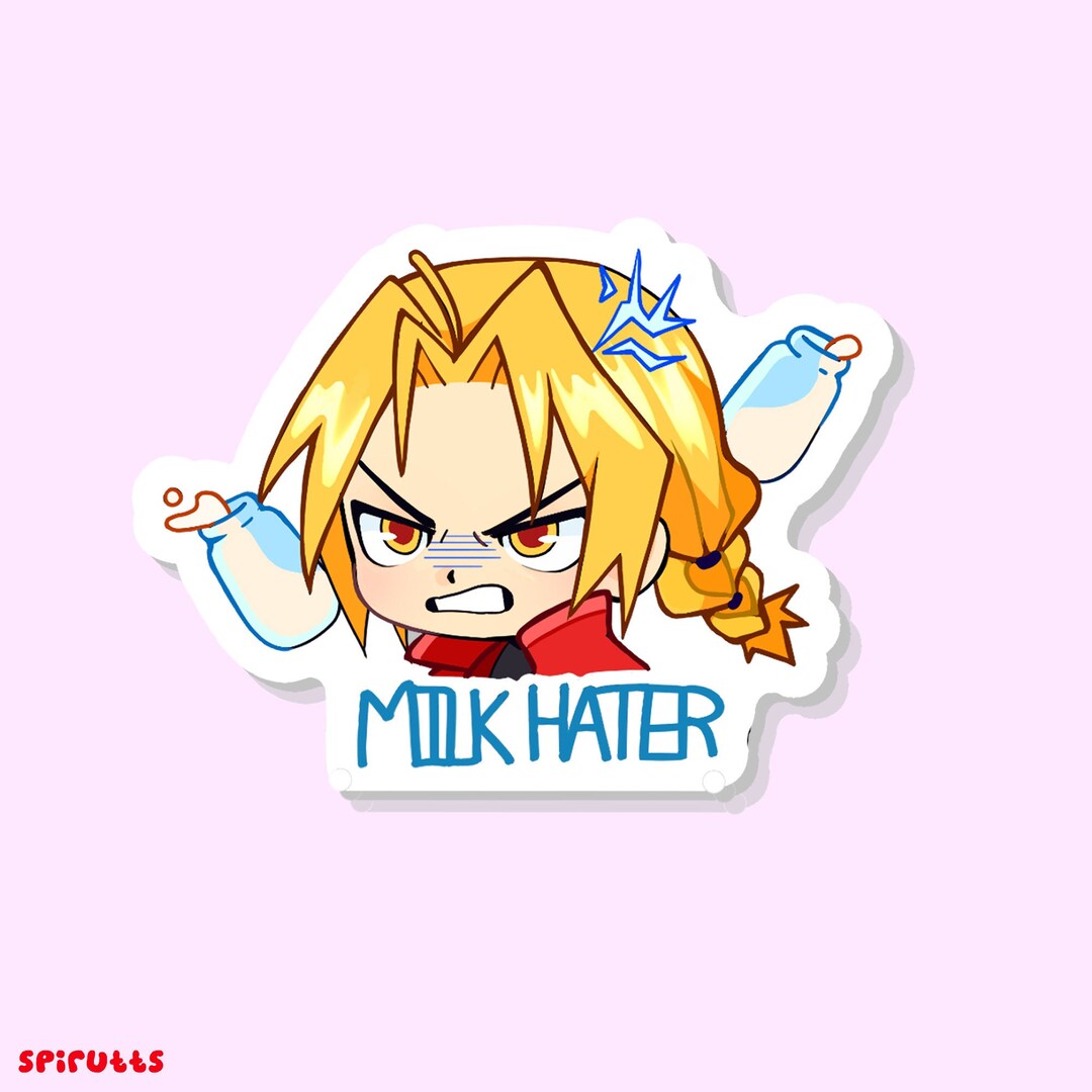 STICKER Tiny Milk Hater Club Glossy Vinyl Peelback - Etsy UK