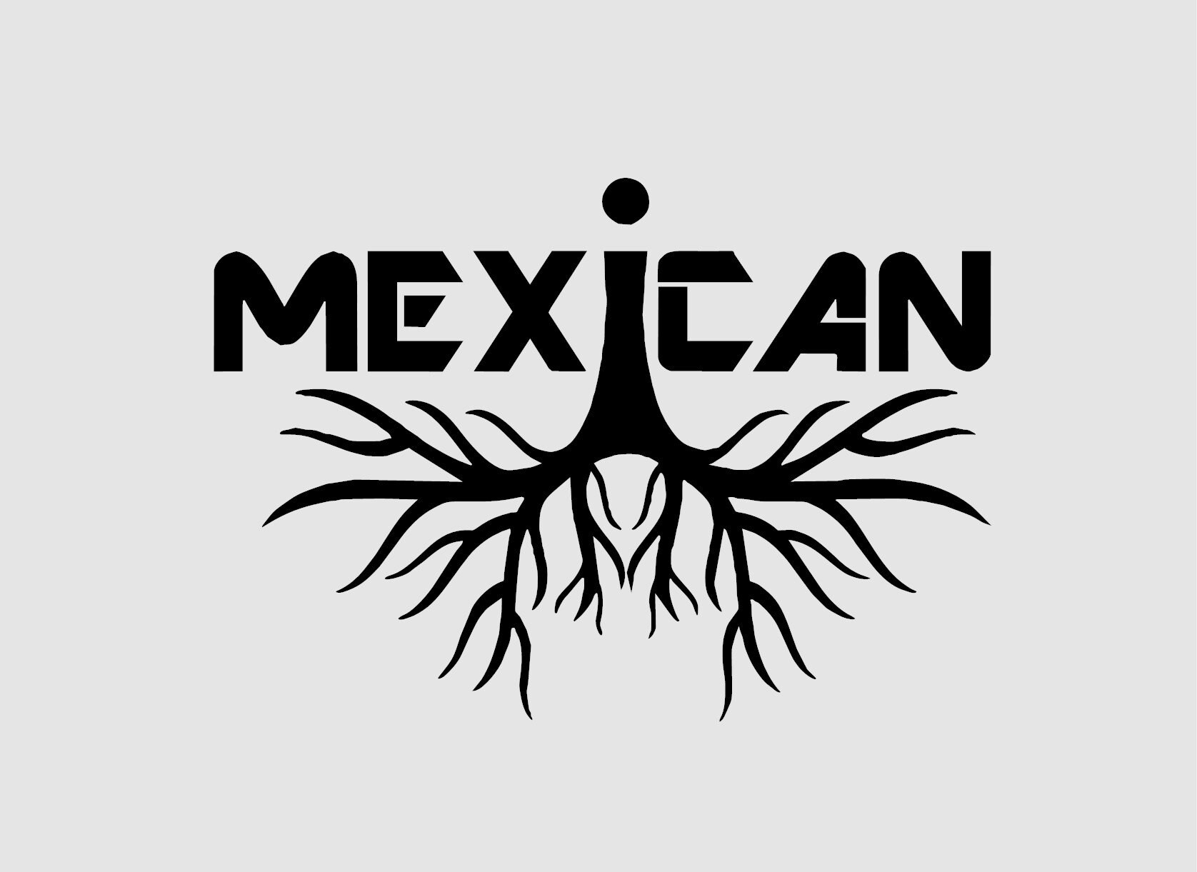 Mexican Roots Vinyl Cut Decal Sticker, Chicano Sticker, Hispanic ...