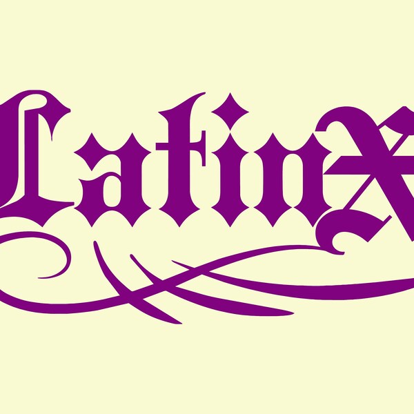 Latina Latino Decal - Etsy
