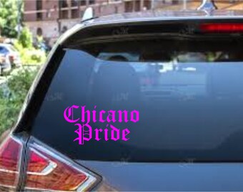 Pachuco Cholo Chola Mexican Chicano Latino Hispanic Decal Decals ...