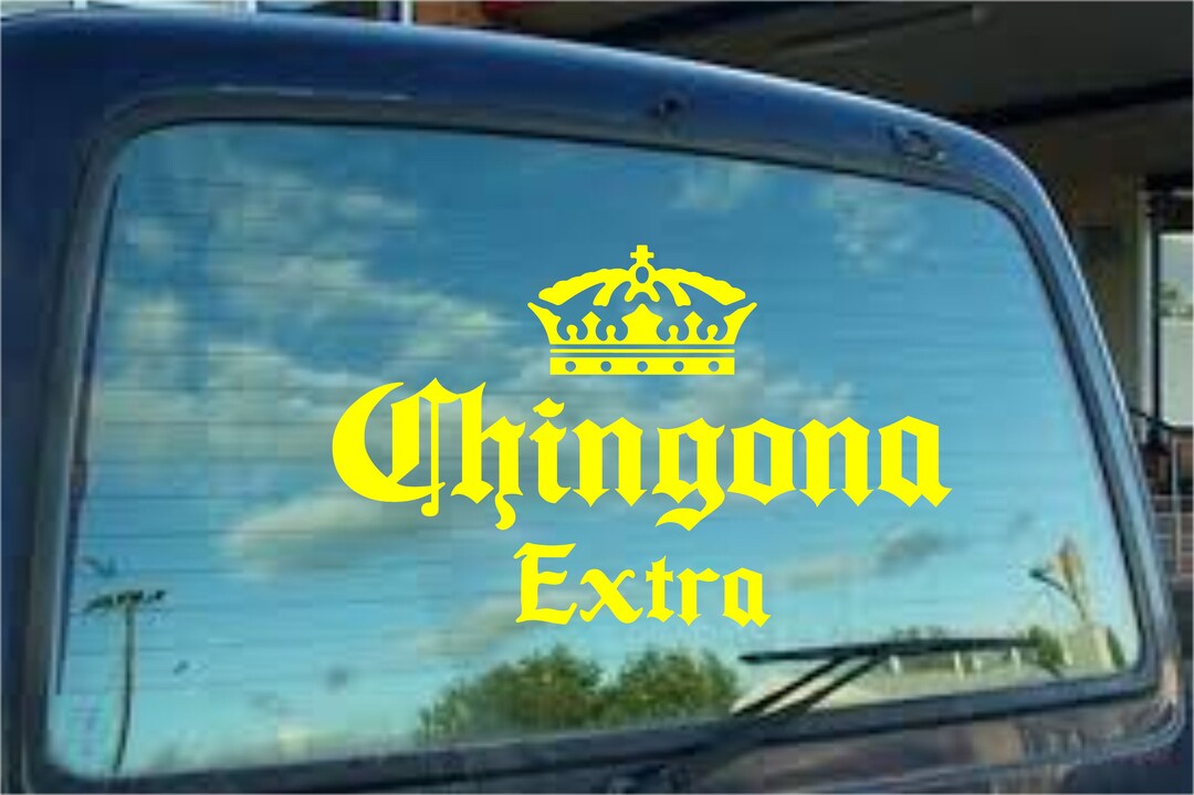 Chingona Extra Corona Extra Beer Decal - Etsy