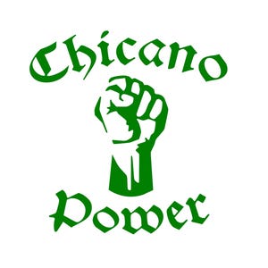 Chicano Power Vinyl Graphic Decal - Etsy