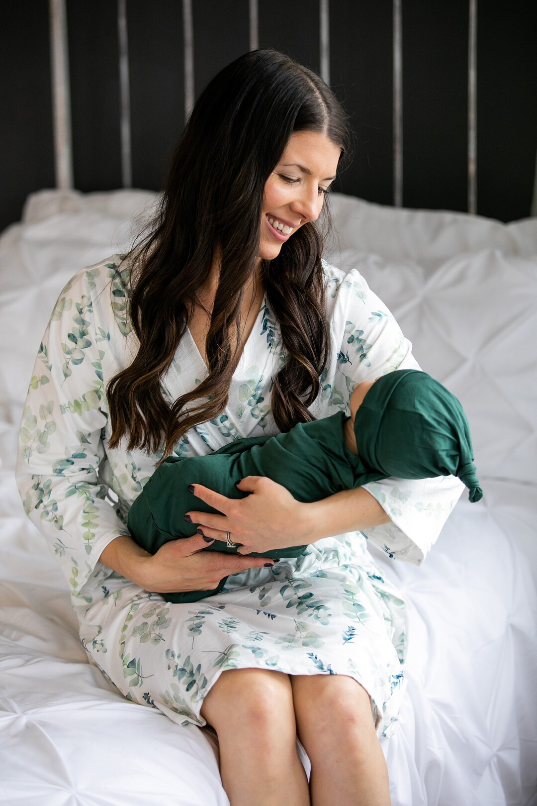 Robe and Swaddle Set,hospital,gift for Wife,maternity Robe,delivery ...