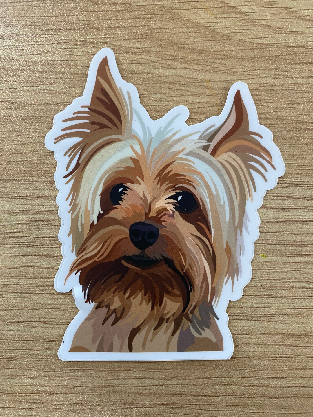 Yorkie Sticker - Etsy