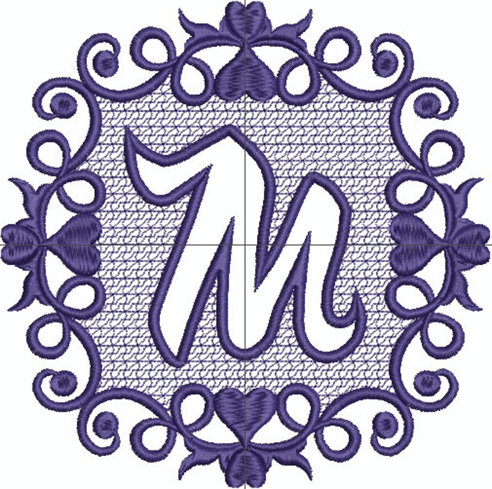 Embossed Fancy Alphabet Digital Files for Home Embroidery - Etsy