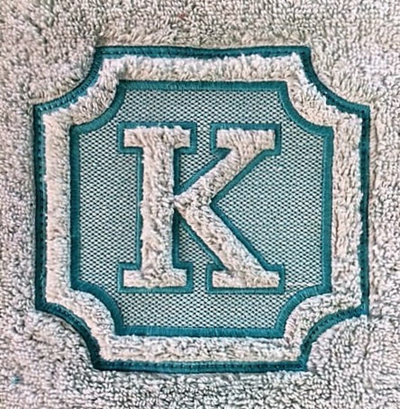 Embossed Alphabet for Home Embroidery Machines Digital Files - Etsy