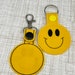 Happy Face Key Chain, Happy Face Emote, Smiley Face Keychain, Happy ...