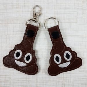 Poop Emoji Keychain, Poop Keychain, Poop Party Favor, Poop Stocking ...