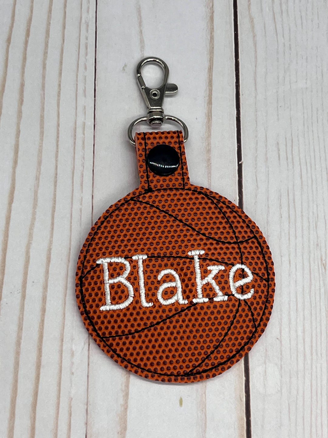 Personalized Basketball Keychain, Basketball Keychain, Custom ...