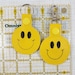 Happy Face Key Chain, Happy Face Emote, Smiley Face Keychain, Happy ...