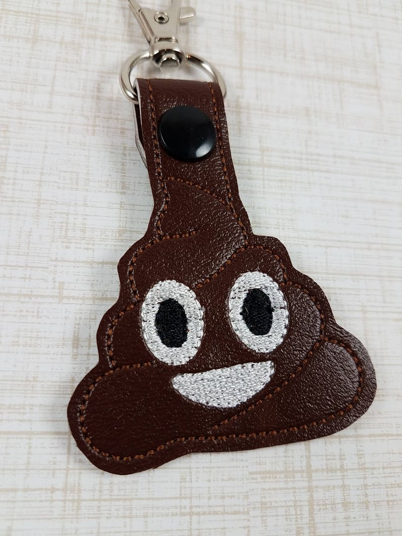 Poop Emoji Keychain Poop Keychain Poop Party Favor Poop - Etsy