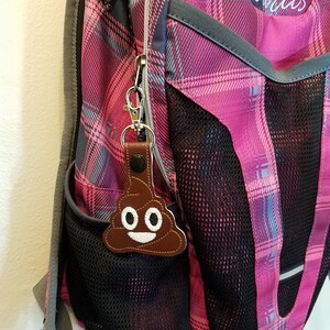 Poop Emoji Keychain, Poop Keychain, Poop Party Favor, Poop Stocking ...