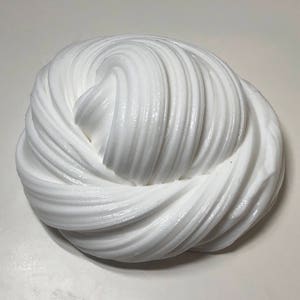 White Thick Base Slime (scented Strawberry Kiwi, 8 Oz, Not My Thickie ...