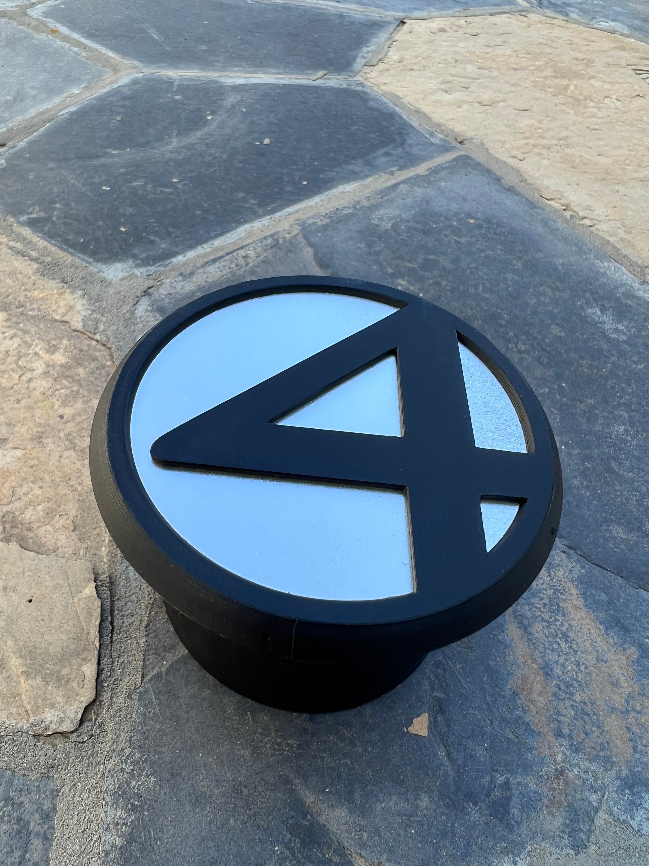 Fantastic 4 Emblem/logo 3D Printed - Etsy