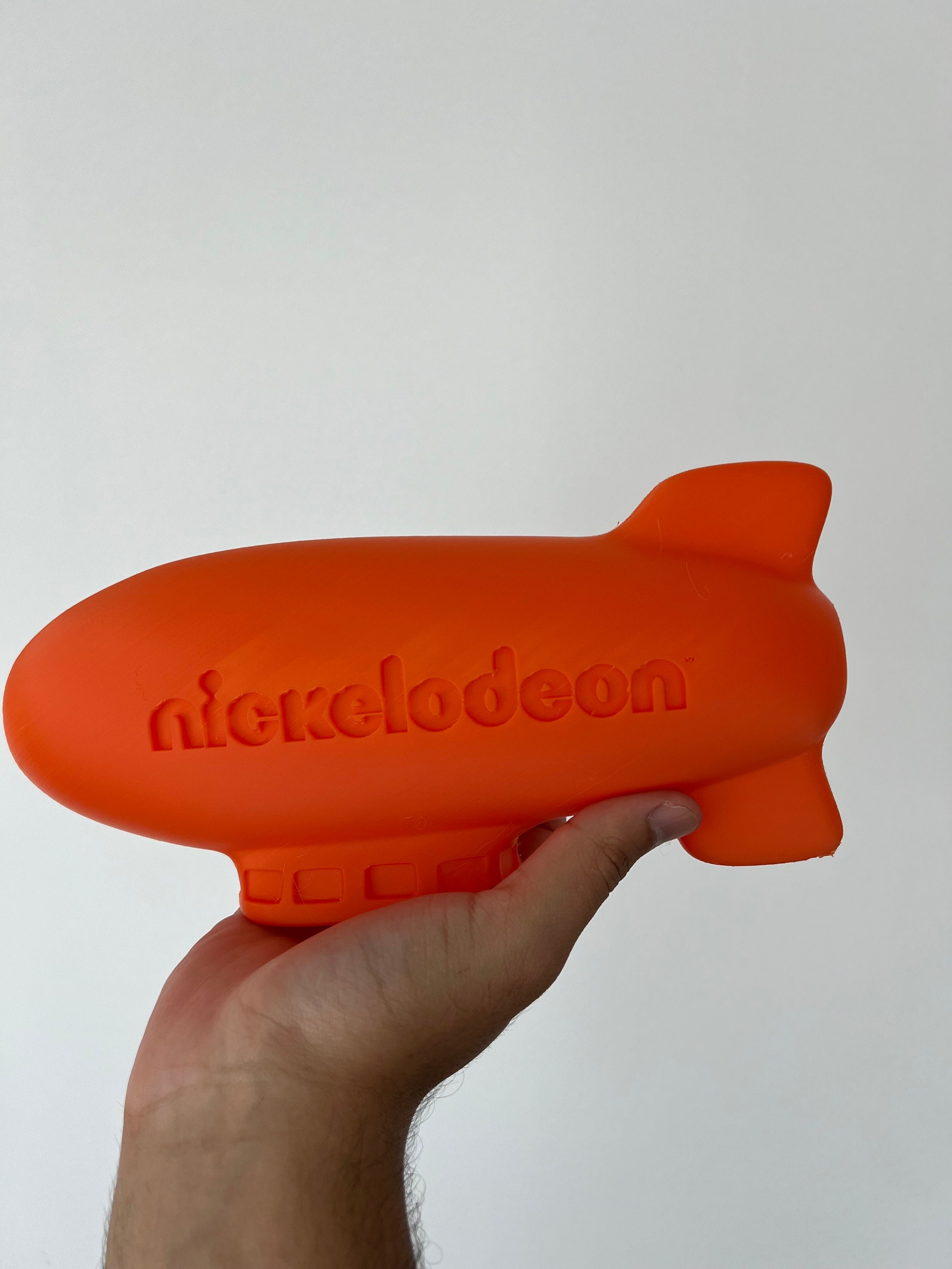 Nickelodeon Kid's Choice Award Blimp - 3D PRINT RAW - Etsy