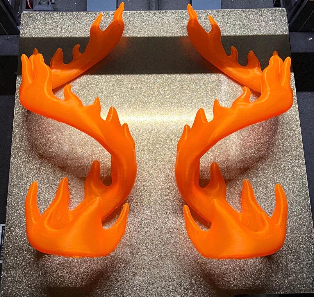 Human Torch/ Cosplay Fire Gauntlets - 3D Print - Etsy